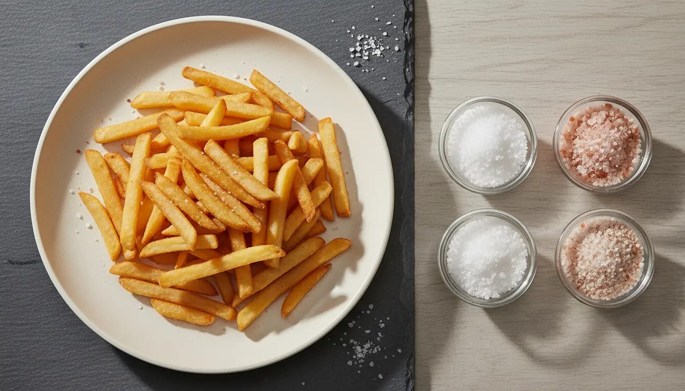 Wunderschne Pommes Salz Selbst Machen Bilder